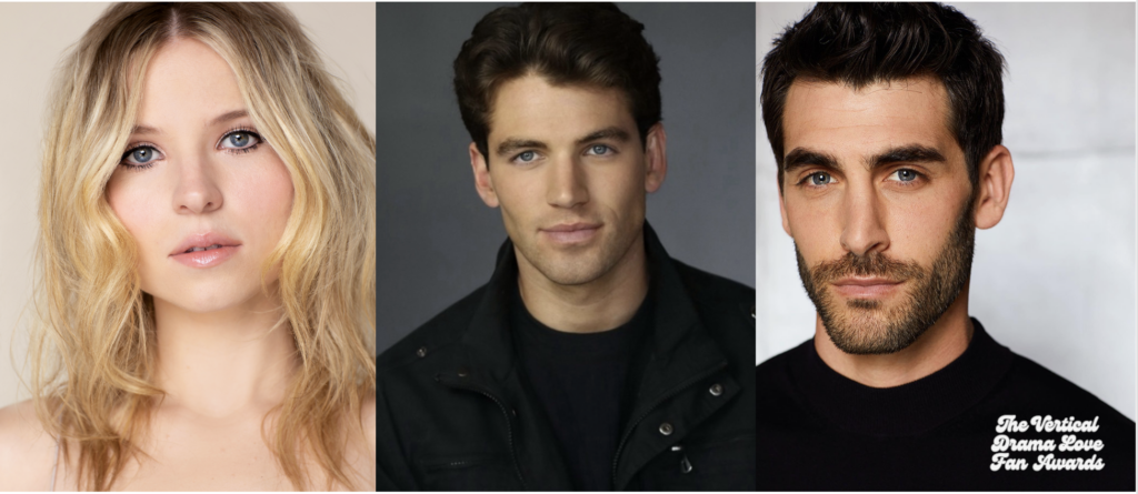 2026 Vertical Drama Love Fan Awards; Noah Fearnley, Nicole Mattox and ...