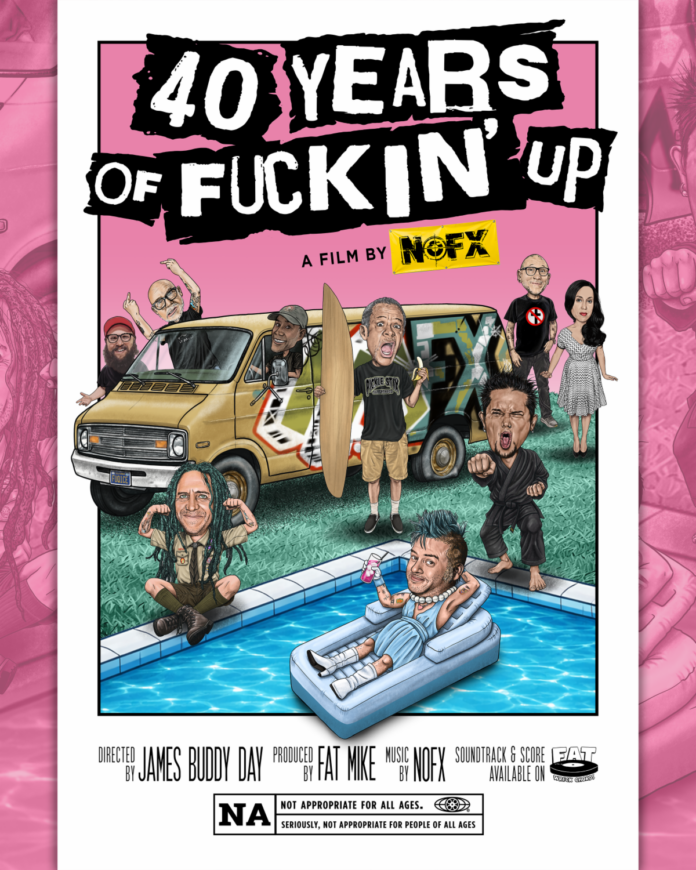 NOFX Debuts 40 Years of Fuckin' Up | True Hollywood Talk